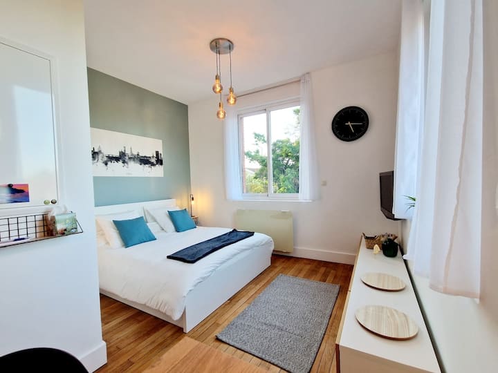 Studio Climatisé, à 50m Du Métro, Parking Sécurisé - Toulouse