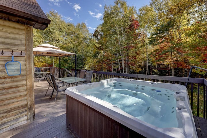 Chalet 4ch Près Baie-st-paul | Spa | 10 Pers - Charlevoix