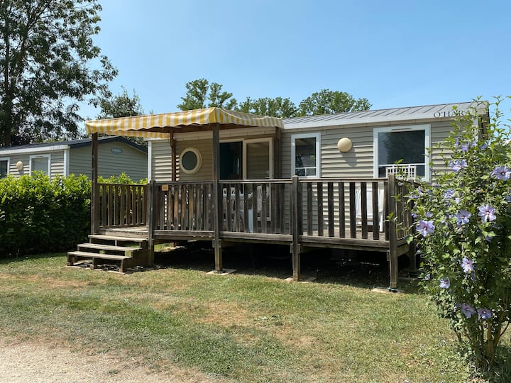 Mobilhome Climatisé 3 Chambres - Beaurepaire