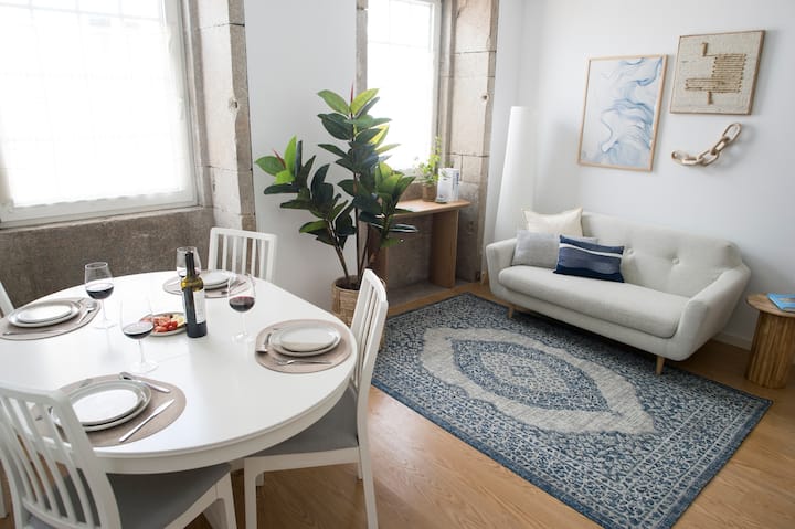 Duplex Flat In The Heart Of Historic Center W. Ac - Oporto