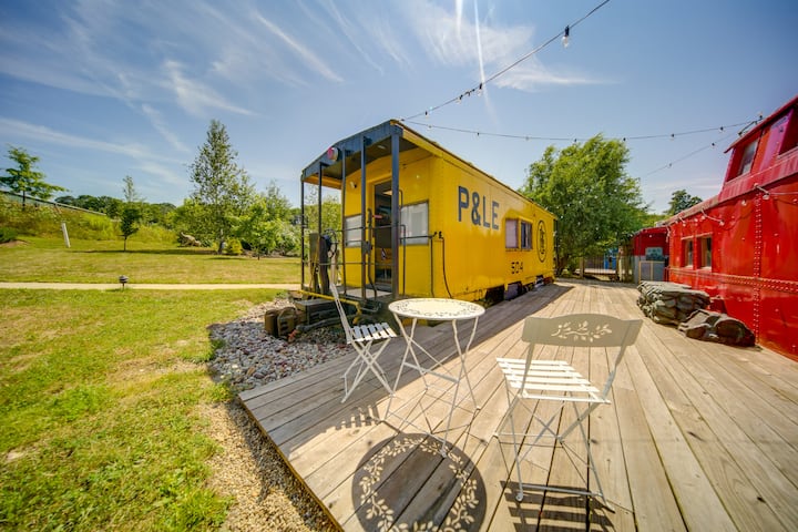 'The Little Giant,' Converted Railcar In Dubois! - Falls Creek, PA