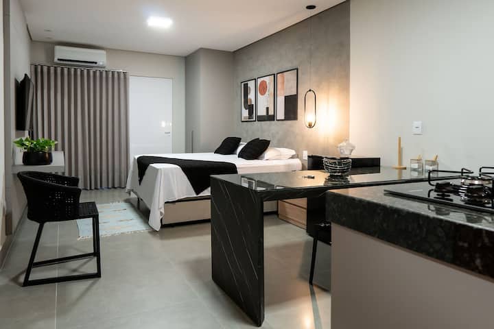 Loft Dubai | King Centro De Uberlândia - Uberlândia