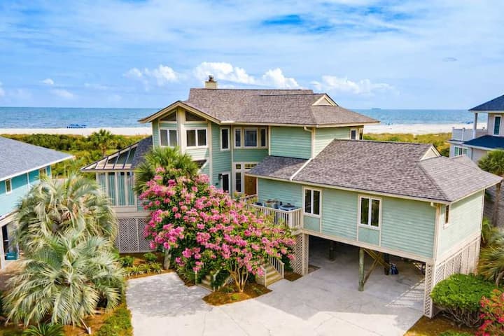 Isle Of Palms - Oceanfront Home - 6 Bedrooms - Mount Pleasant