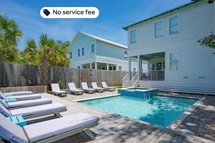 Clear Sky By Avantstay | Sleeps 20, Walk To Beach - Destin, FL