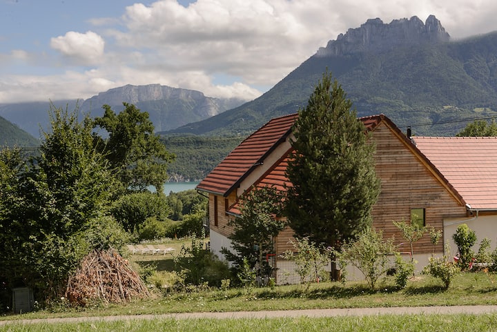 Villa Panoramiqua - Vue Sur Lac Et Montagnes - Lescheraines