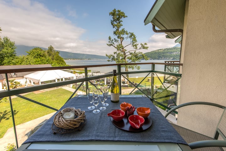 Roseaux Du Lac 207 - Avec Balcon Et Vue Sur Le Lac - Menthon-Saint-Bernard