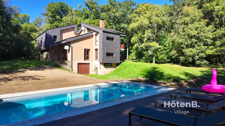 Villa Les Chabannes Piscine Billard Loisirs - Limousin