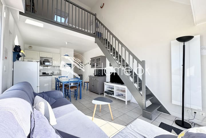 Charmant T3 Duplex - Bord De Mer - Terrasse - Quiberon