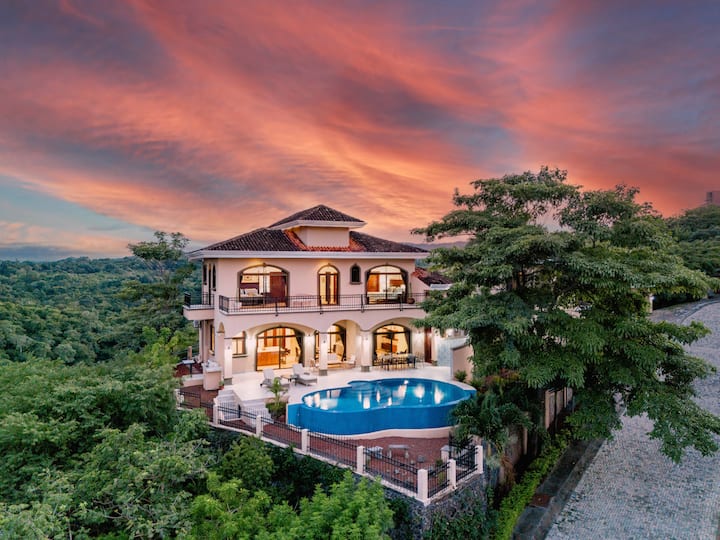 Casa Del Alma Stunning Ocean-view Home W/ Pool - Playa Hermosa