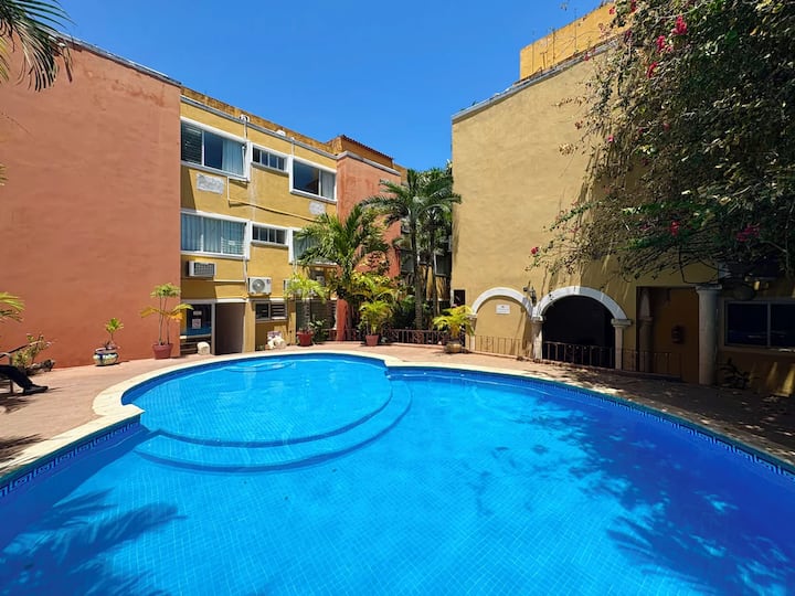 4 Units | Spacious Rooms W/pool Near Parks - 坎昆