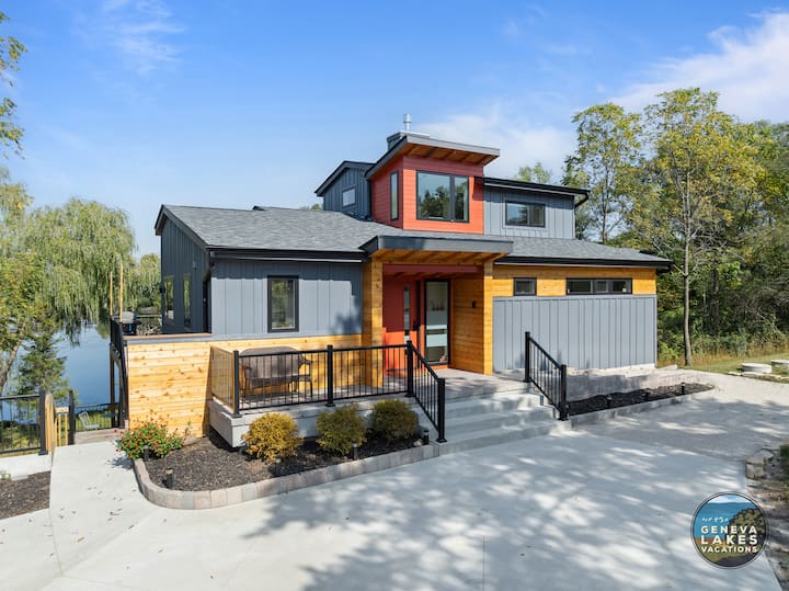 Chapel Cove|new Construction|modern|views|firepit - Kettle Moraine State Forest, Whitewater