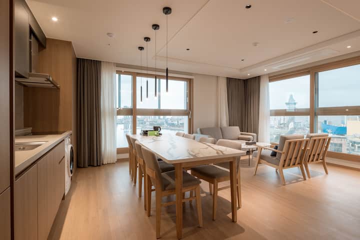 #청초호 #중앙시장 #속초아이 #해변 쓰리룸 로얄스위트더블더블온돌 - Sokcho-si