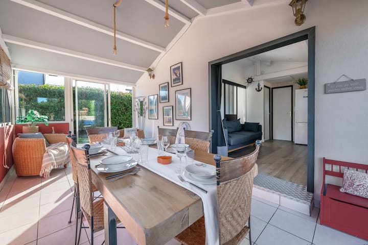 800 M De La Plage, Jardin, 4 Adultes 1 Enfant - Saint-Michel-Chef-Chef