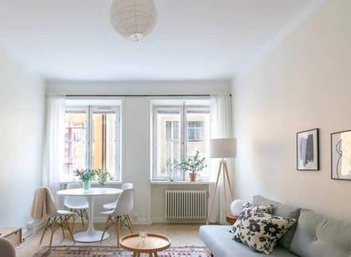 Bright 1-bedroom Apartment W/ Balcony. Södermalm - Stockholm