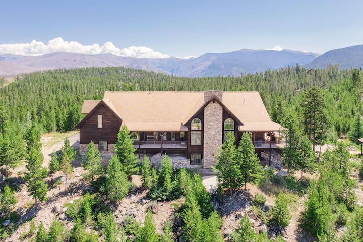 Grand Peak Estate-hot Tub-weddings-retreats-views - Grand Lake, CO