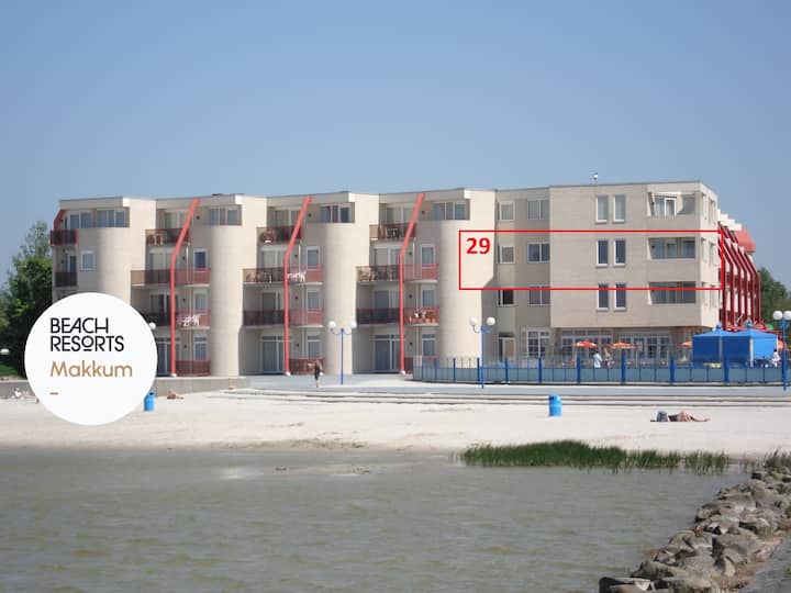 Corner Apartment On The Beach With Ijsselmeer View - Harlingen