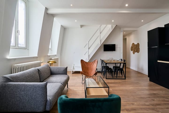 Quartier Saint-michel : Duplex 2 Chambres 2 Sdb. - Lille