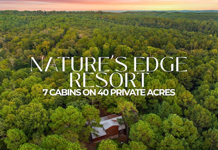 7 Cabins On 40 Private Acres | 18bd | Sleeps 48 - Broken Bow, OK