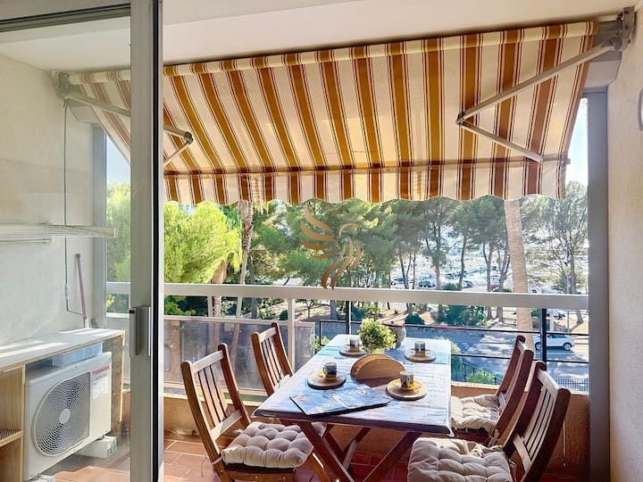 Capraphéa T2 With Seaview,balcony,parking,ac,wifi. - Saint-Raphaël