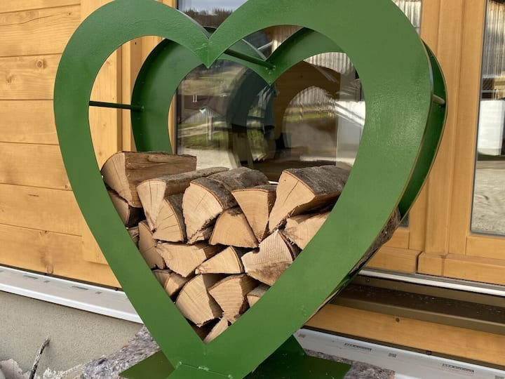 Cabane En Rondins Green Heart - Halblech