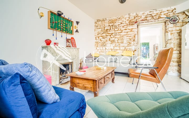 Maison Spacieuse Cœur De Ville Avec Spa Cheminée - ロリアン