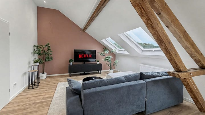 Loft Apartment Im Denkmal Zentral In Krefeld - Krefeld