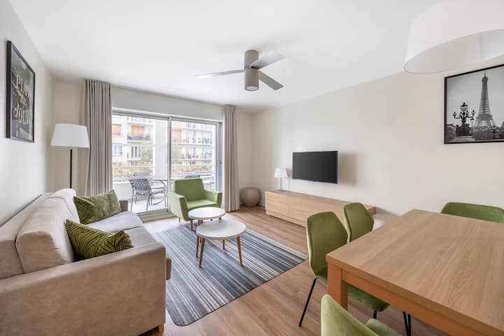 Large 2-bed Apartment | Paris Vincennes | Sleeps 6 - Vincennes