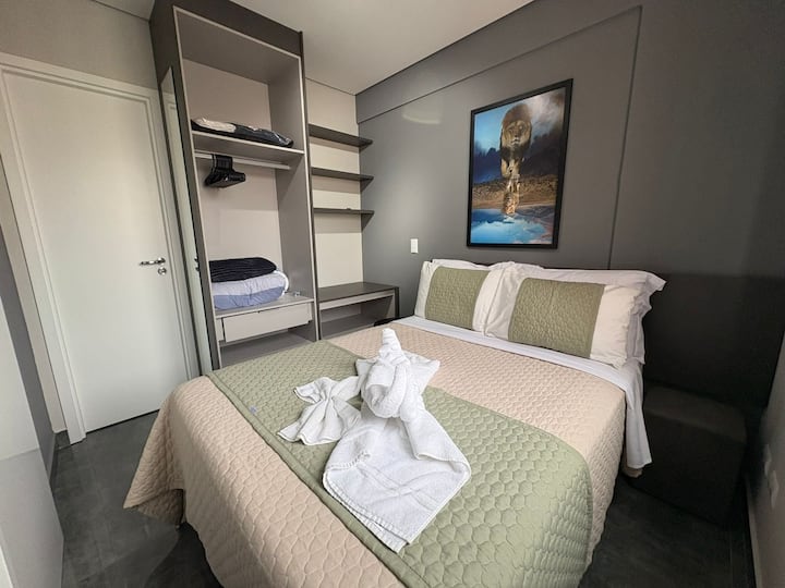 1007 Apartamento Incrível 1 Quarto Ar Condicionado - Curitiba