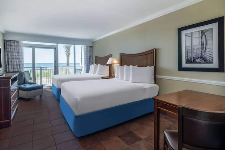 2 Queen Efficiency | Sandbar Hotel | Dogs Allowed - 