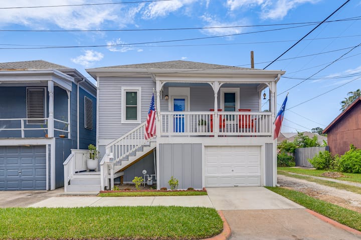 1/2 Mi To Cruise Port! Galveston Retreat W/ Yard. - Texas