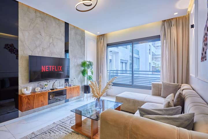 Central 1br | Near Maarif & Twin Center - Casablanca