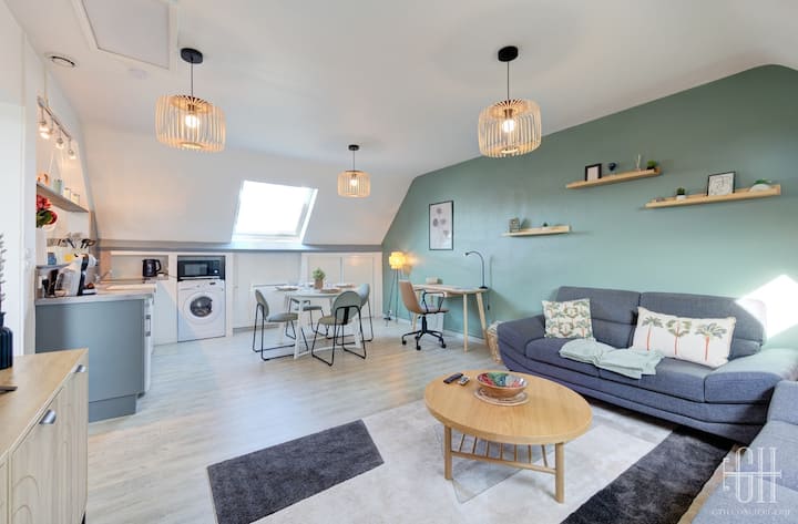 Appartement Proche Gare Climatisation Wifi - Saint-Pierre-des-Corps