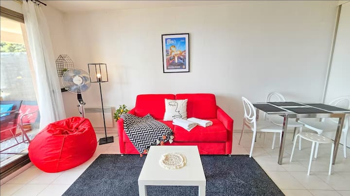 T2 Vue Mer & Monaco • Terrasse • Piscine - Mônaco