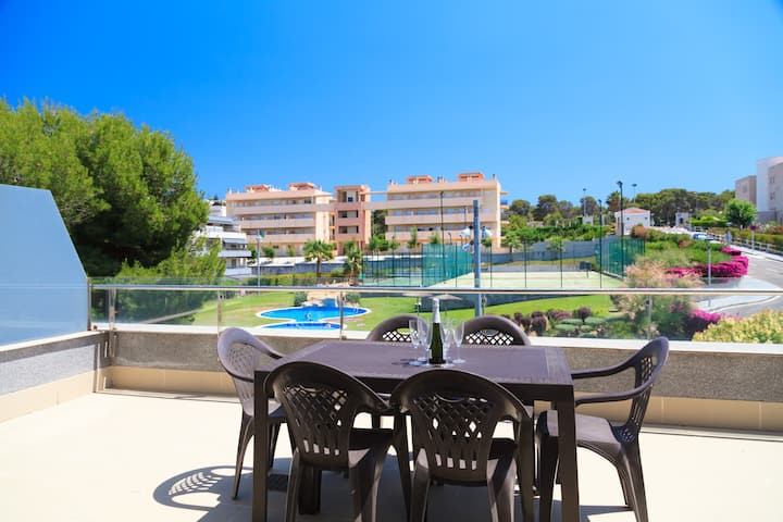 95 M² Apartamento ∙ 3 Habitaciones ∙ 7 Huéspedes - La Pineda