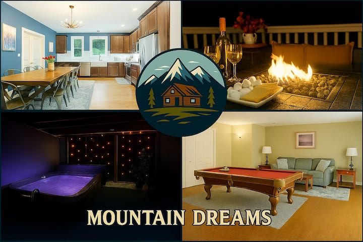 Massanutten Mountain, Hot Tub, Firepit, Pool Table - Massanutten, VA