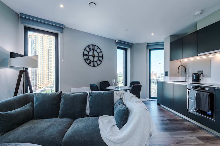 Leeds City Centre 2br Apartment, 7th Floor Views - University of Leeds