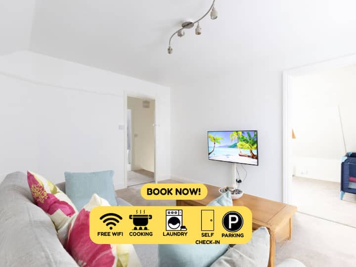 Charming 2-bedroom Escape In Worthing - Steyning