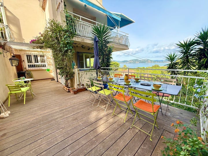 Le Rivage - Appartement Au Coeur Du Village - Presqu'île de Giens