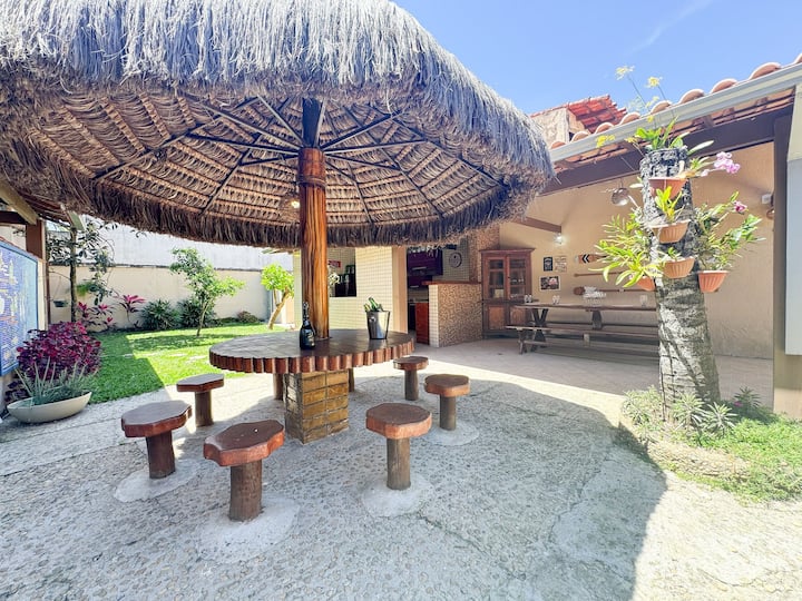 Casa Paraíso Na Praia De Costazul | Roab1007 - Rio das Ostras