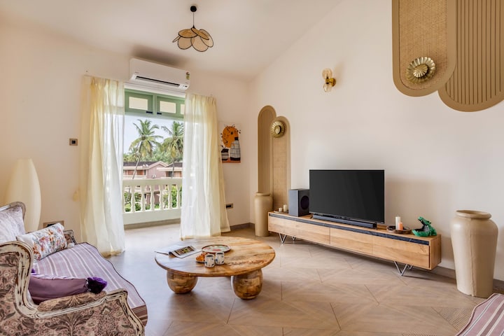 Marbella Luxury 2bhk Near Candolim Beach - Goa