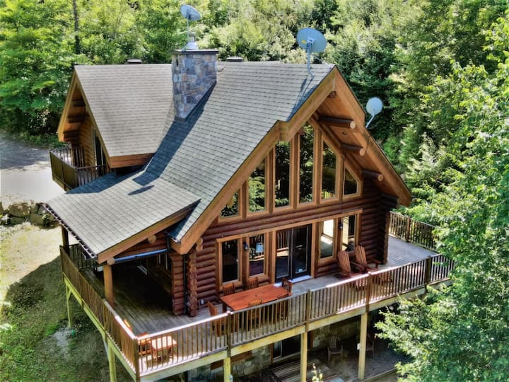 Lakefront-hottub-sleeps 12-10 Minutes From Slopes - Laurentides