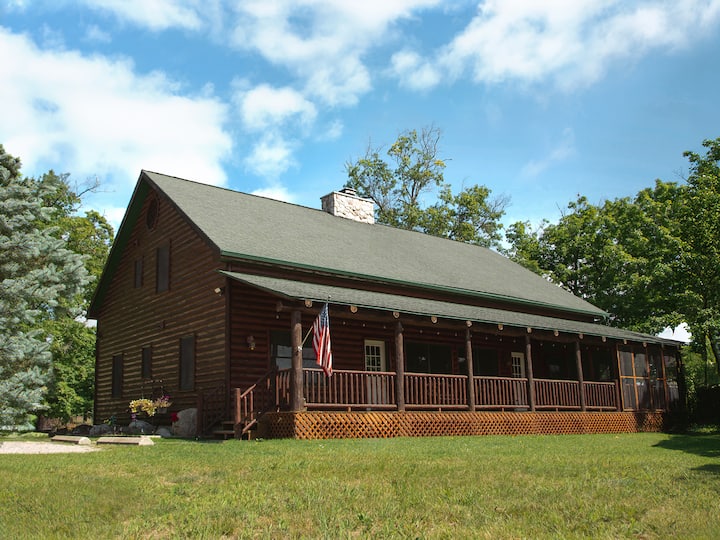 Dog Trot At Wilderness Ranch - Black Lake, Fairview
