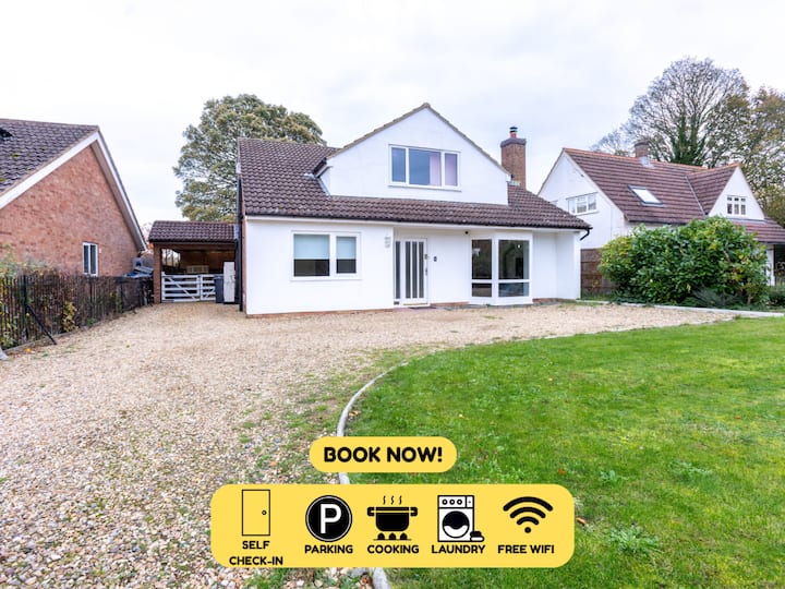 Grand 5br Home In Market Harborough With Parking - Rutland