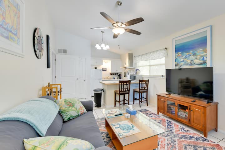 < 1 Mi To Nokomis Beach: Tranquil Couple’s Retreat - Venice Beach, FL