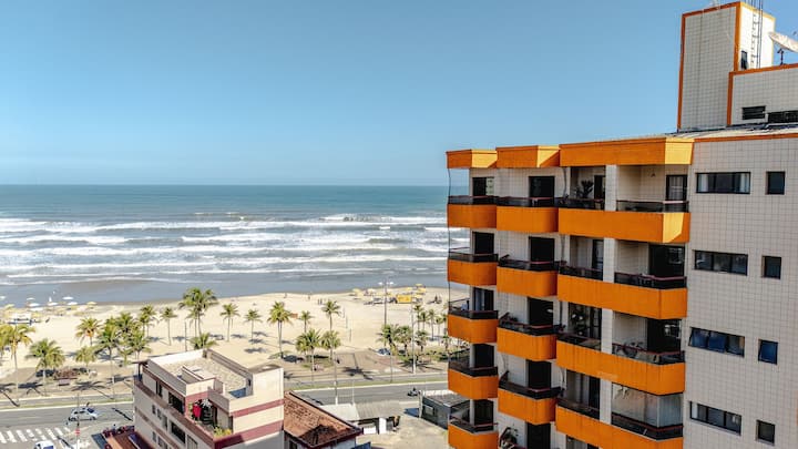 Cozy Apartment 85 M From The Beach W/ Parking - Praia Grande