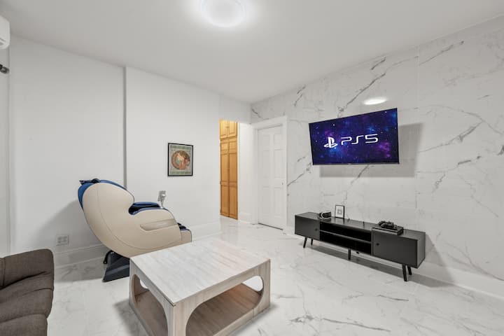 Gym, Kids Room, Game&massage Room! 4 Min Nyc Train - Jersey City, NJ