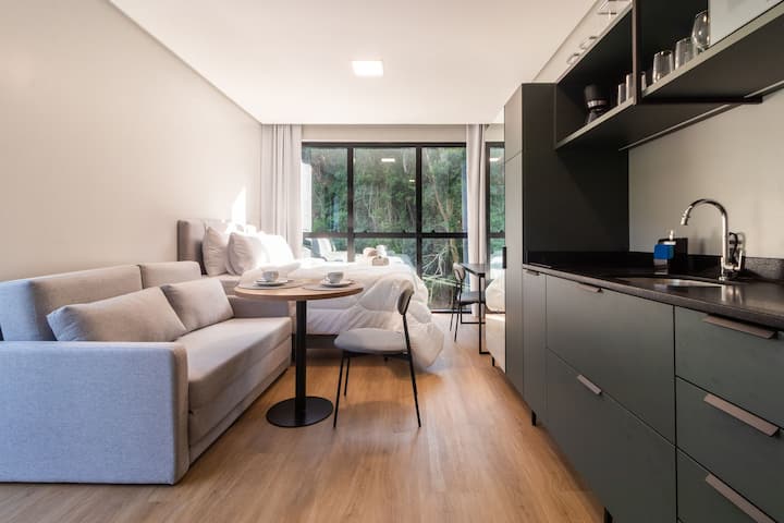 Loft 401 Ao Lado Da Vila Germânica Com Vaga - Blumenau