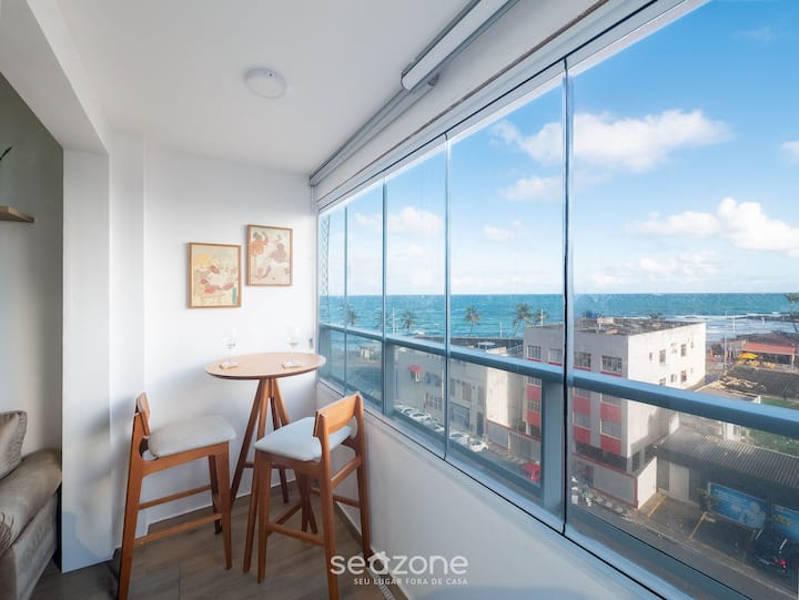 Apt W/ Side Sea View, 70m From The Beach Sma0407 - Rio Vermelho