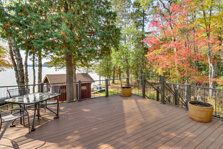< 1 Mi To Trails: Wooded Home On Eagles Nest Lake! - Eagles Nest