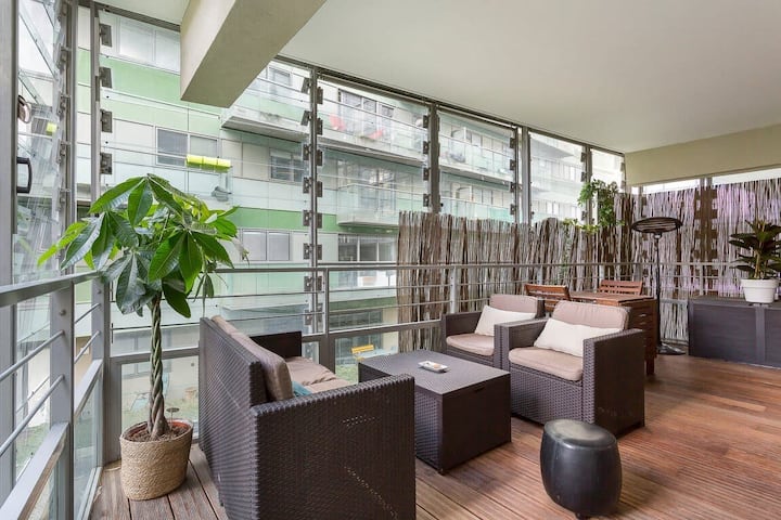 Hamac Suites - Le Confluence Terrasse -4pers - Lyon